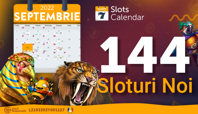 Joacă aici cele mai bune sloturi noi din Septembrie 2022